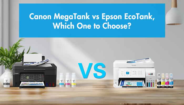 Canon MegaTank vs Epson EcoTank, Which t