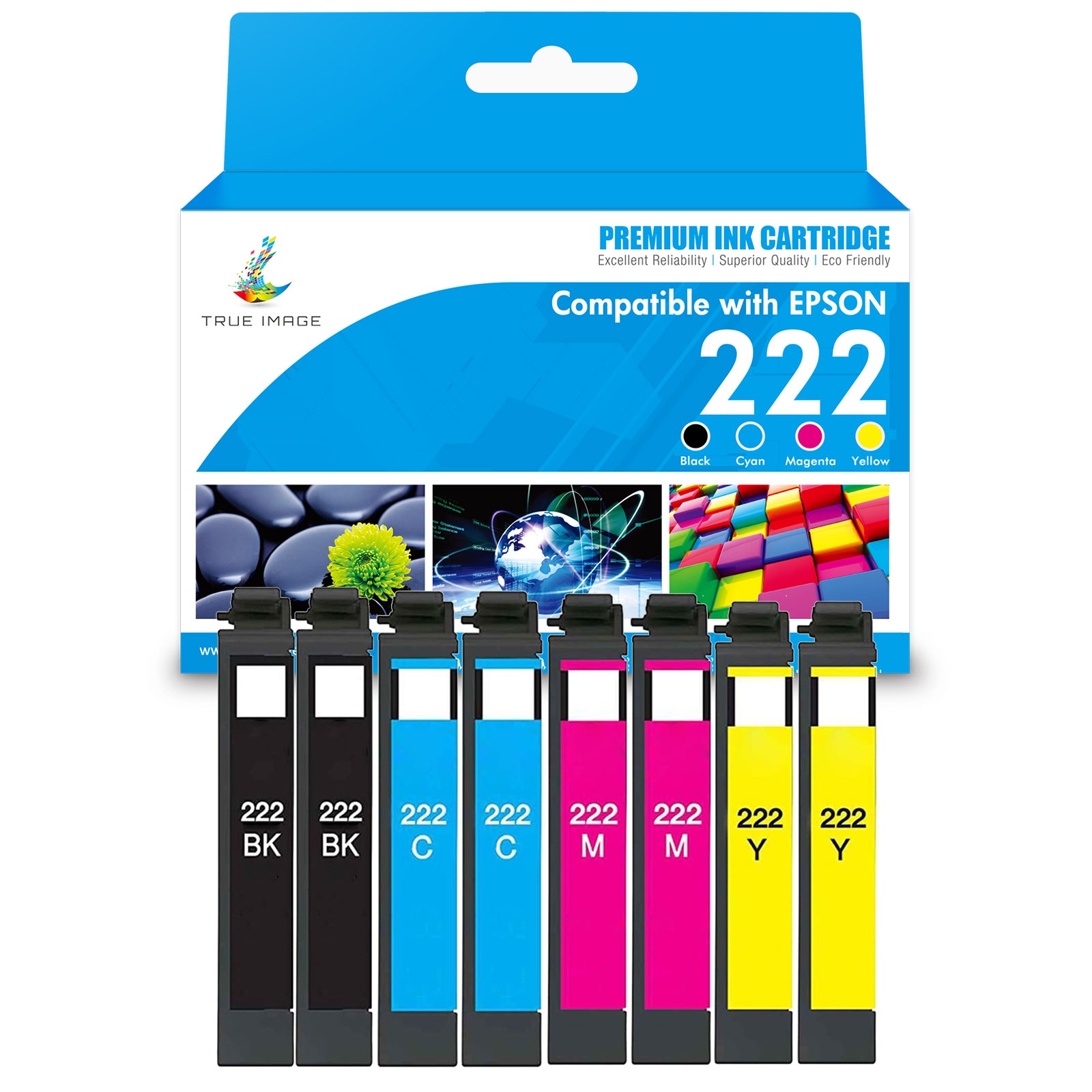 Compatible Epson 222/Epson 222XL Ink Car