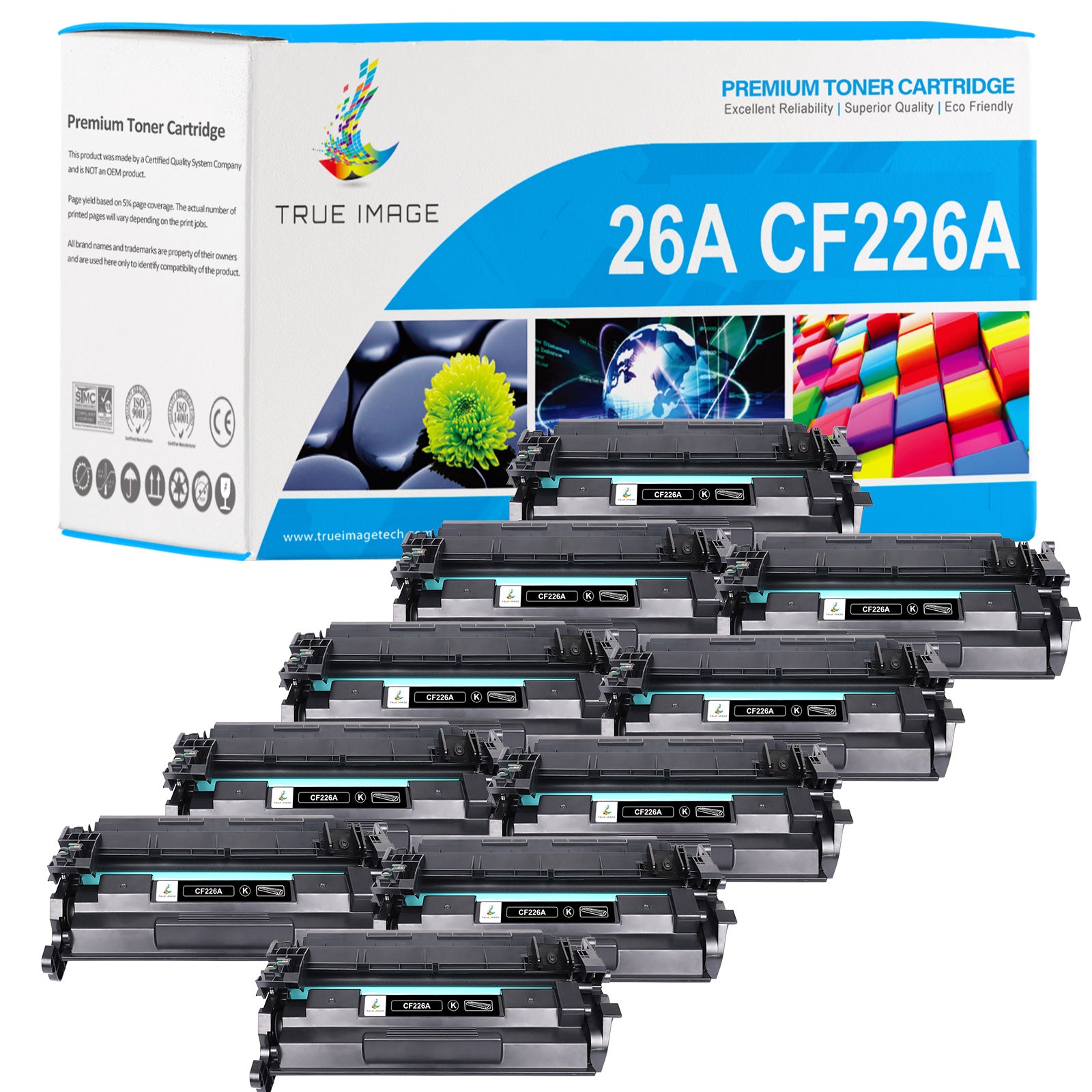 CF226A - Compatible HP 26A Black Toner C