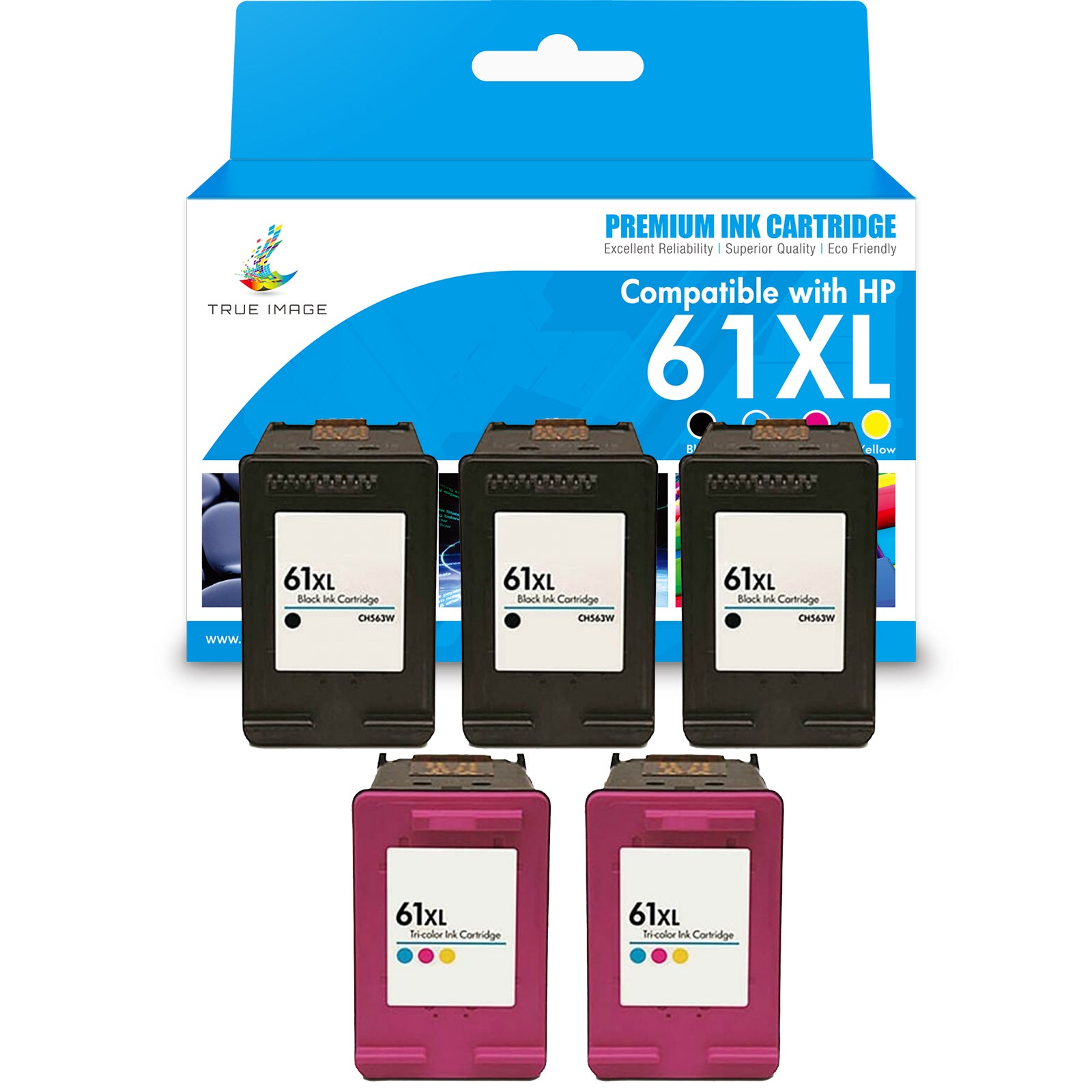 Compatible HP 61XL (Firmware Safe) Ink C