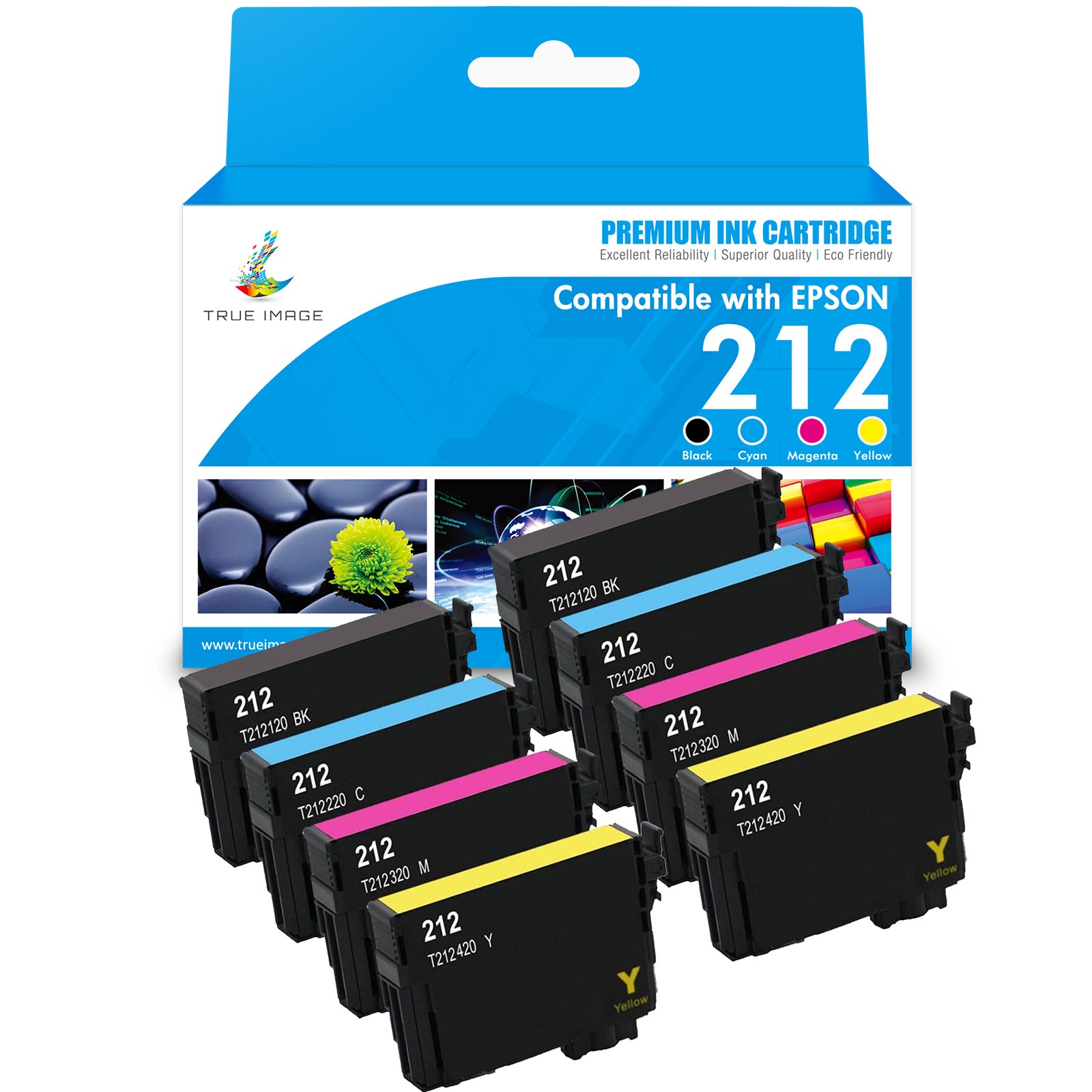 Compatible Epson 212 Ink Cartridges - T2