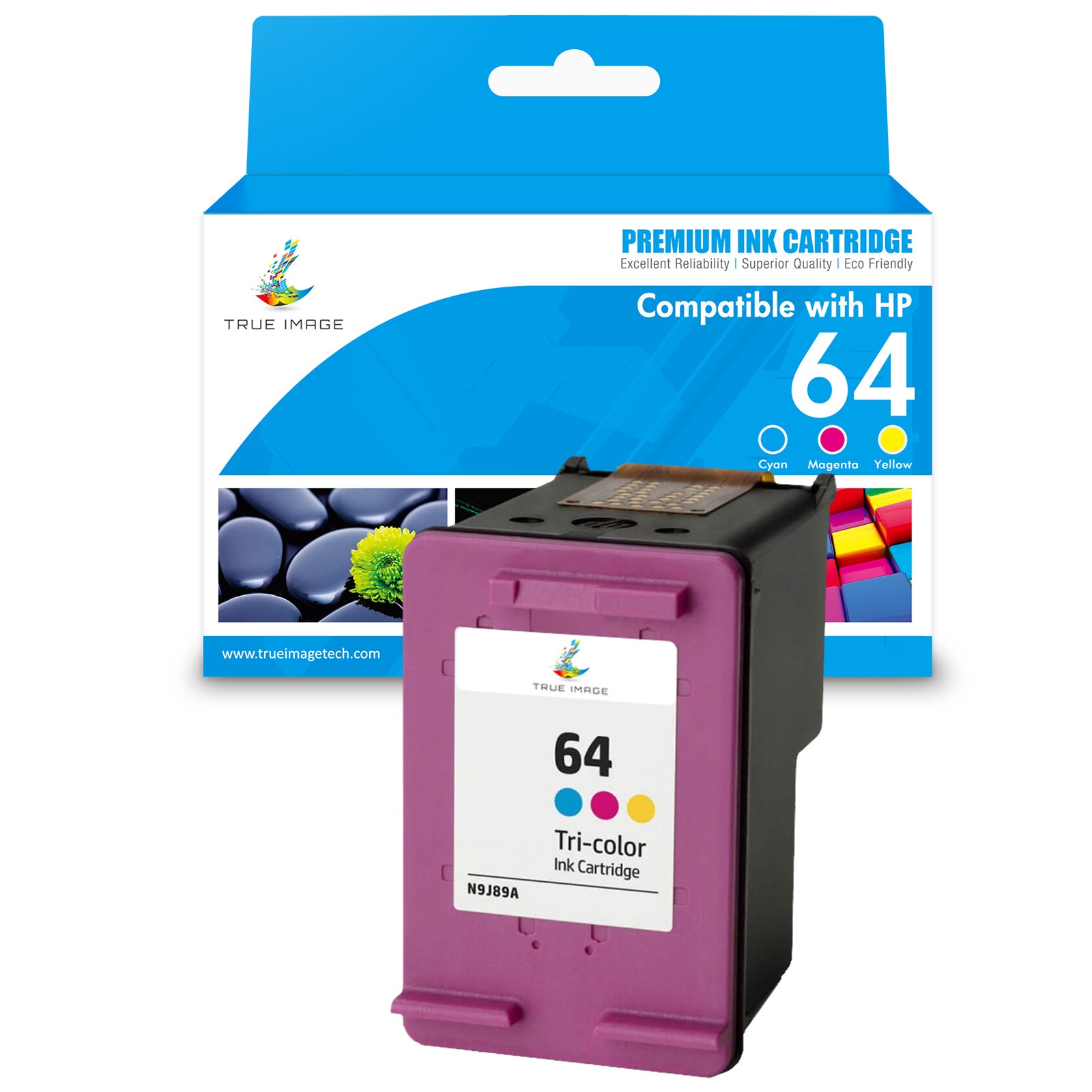HP 64 Color (Firmware Safe) Ink Cartridg