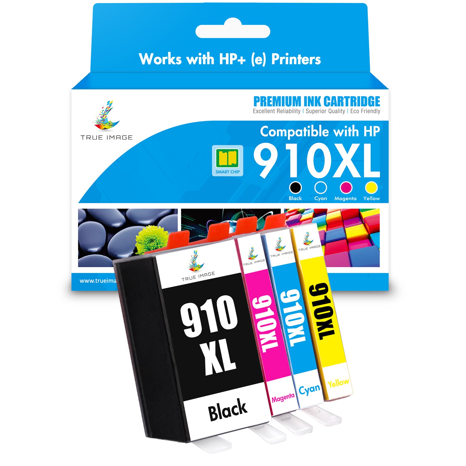 HP+(e) Printer Ink 910XL 4-Pack | Firmwa