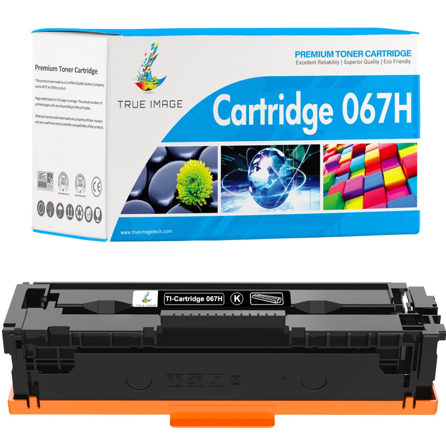 Compatible Canon 067H Black Toner Cartri