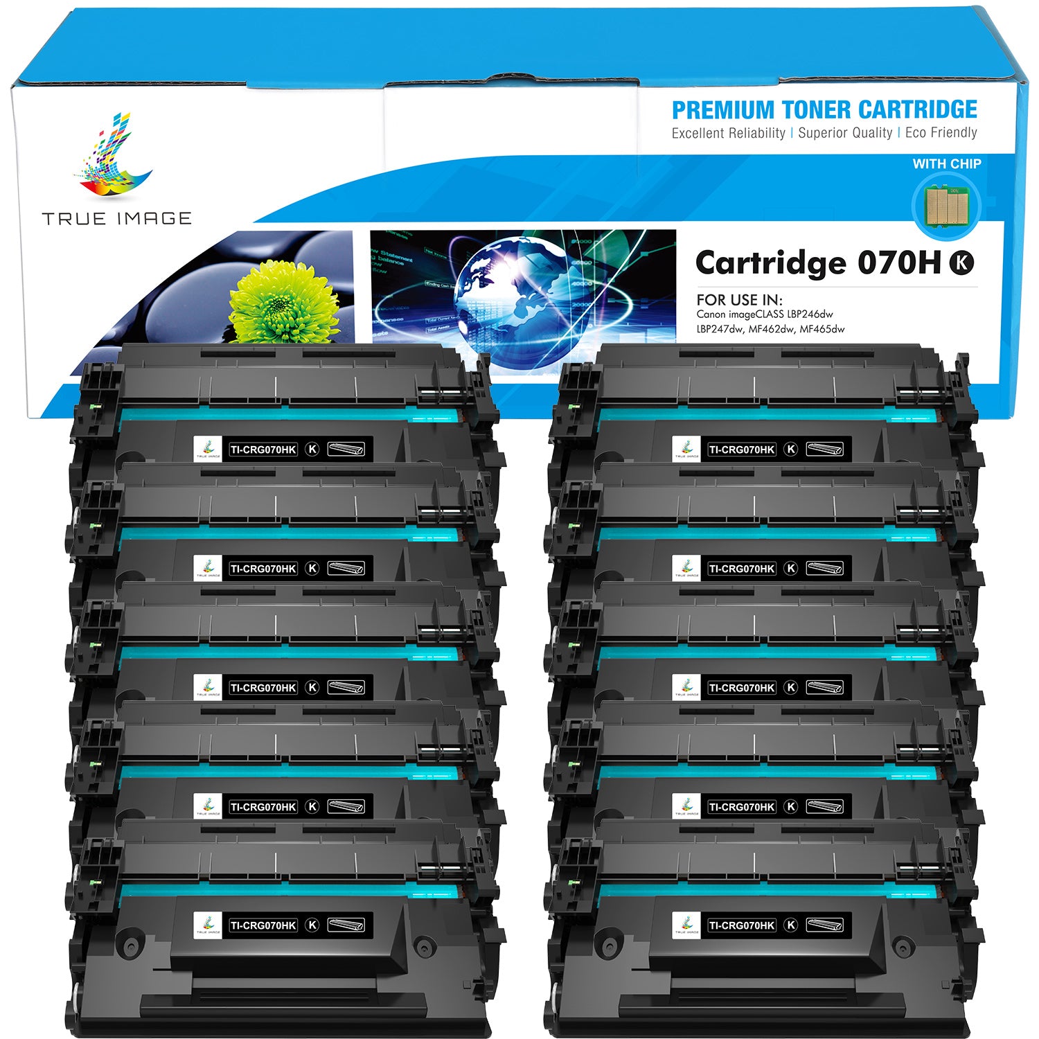 Compatible Canon 070H Printer Cartridges
