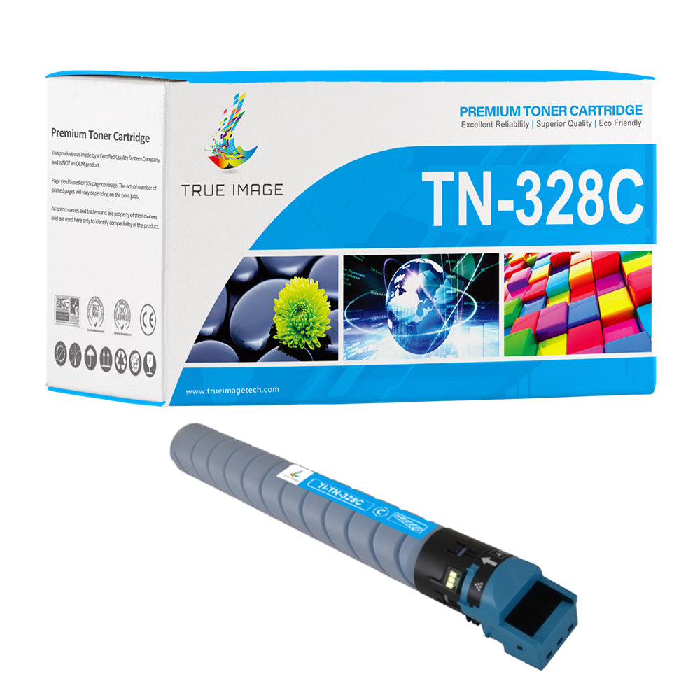 Konica Minolta TN328C Cyan Toner Cartrid