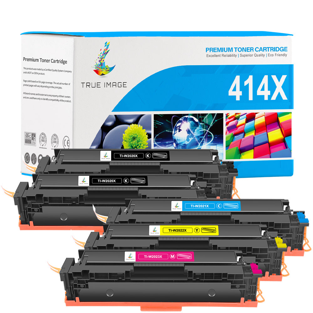 HP 414X Toner Set Replaces HP 414A/414X