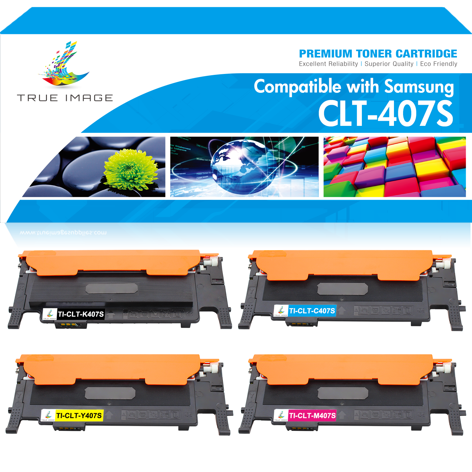 Compatible Samsung CLT 407S Toner Cartri